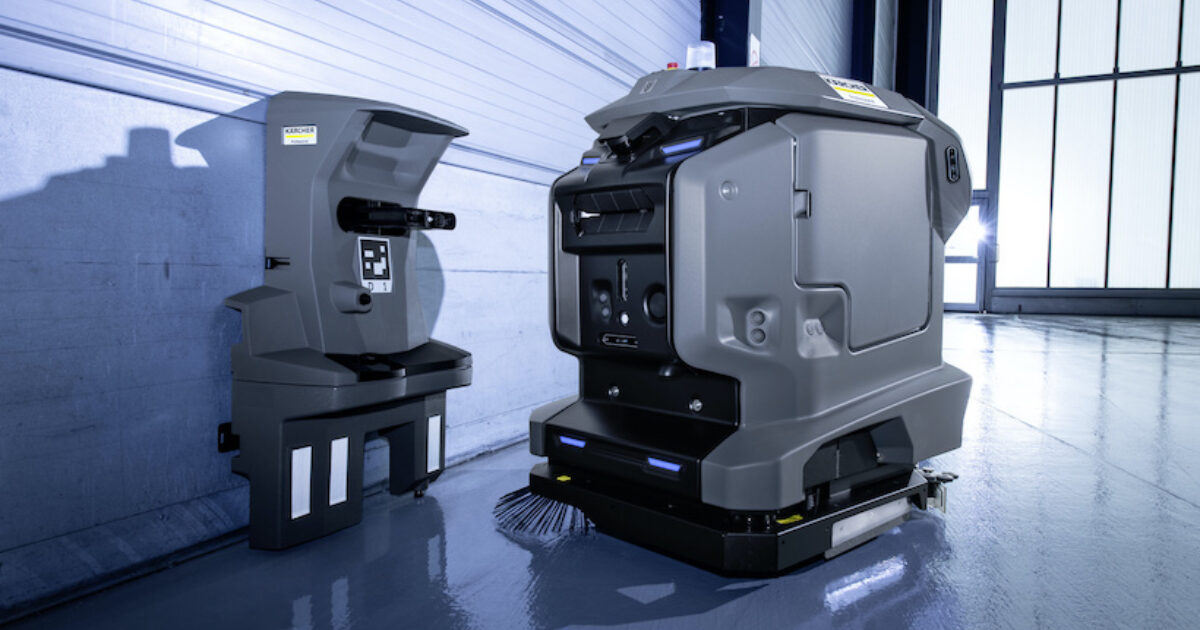 Kärcher UK launches its first robot scrubber dryer
