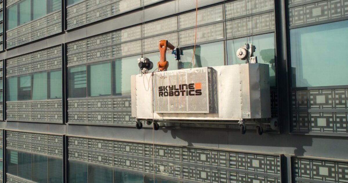 Partnership brings autonomous window cleaning robots to London